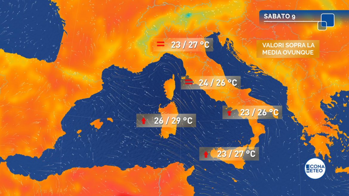 MALTEMPO in arrivo: sull'Italia 3 perturbazioni nel giro di tre giorni
