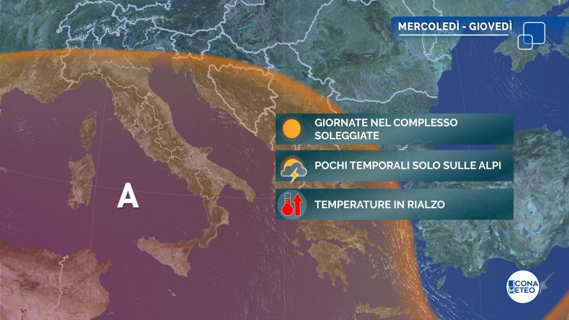 BURRASCA di fine ESTATE in arrivo: tutti i dettagli BURRASCA di fine ESTATE in arrivo: tutti i dettagli