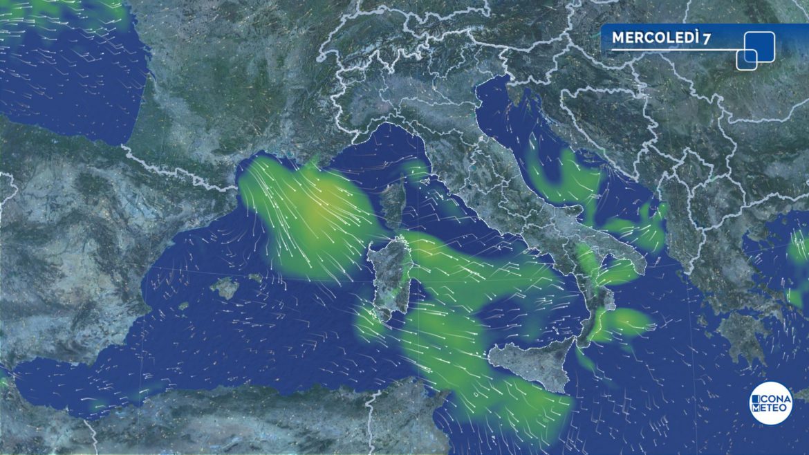 Nuovo PEGGIORAMENTO meteo: torna la PIOGGIA, ecco dove
