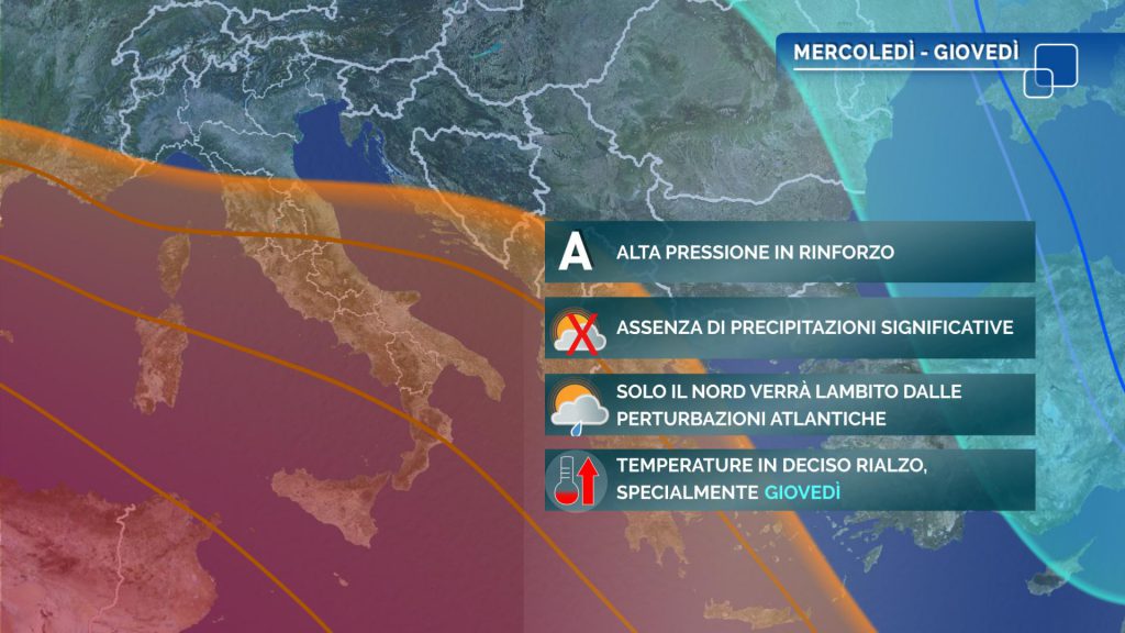 Aria fredda e vento forte al Sud: da mercoledì 29 torna aria più mite - Icona Meteo